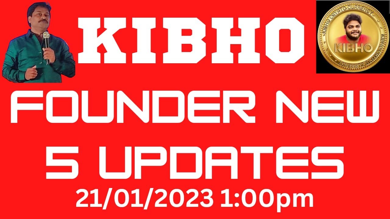 Kibho Founder New Updates Today || Kibho Supreme CEO New Voice Updates ...