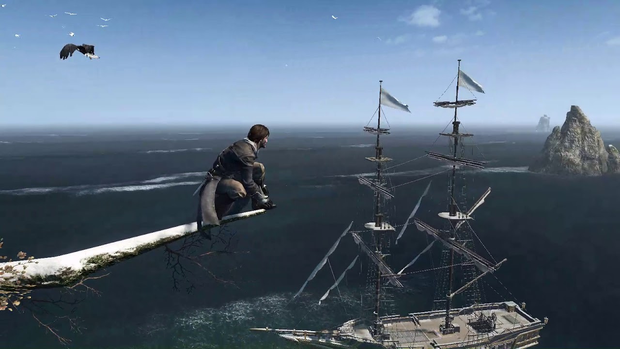 Assassin's Creed Rogue sailing part 1 - YouTube