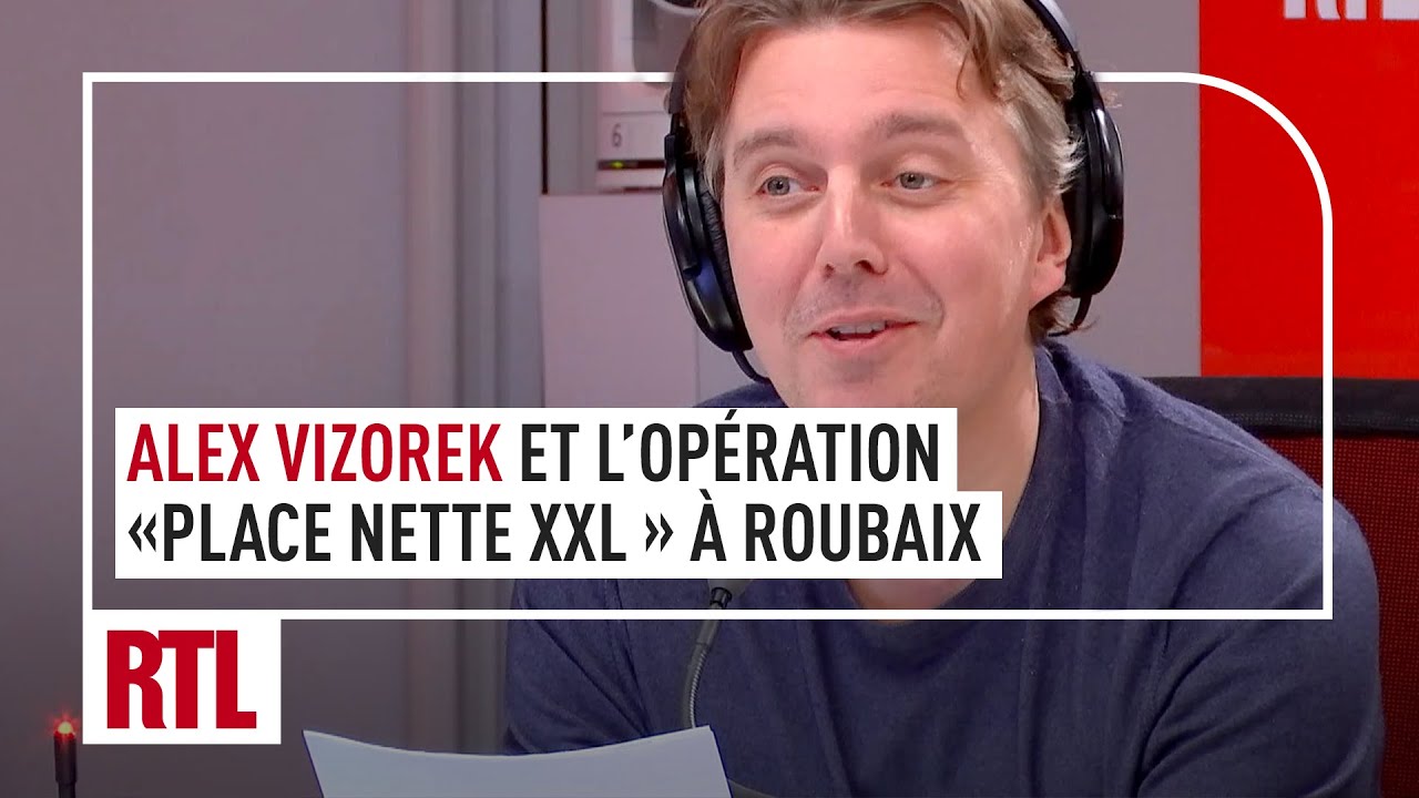 Alex Vizorek et l'opération "Place Nette XXL" à Roubaix - YouTube