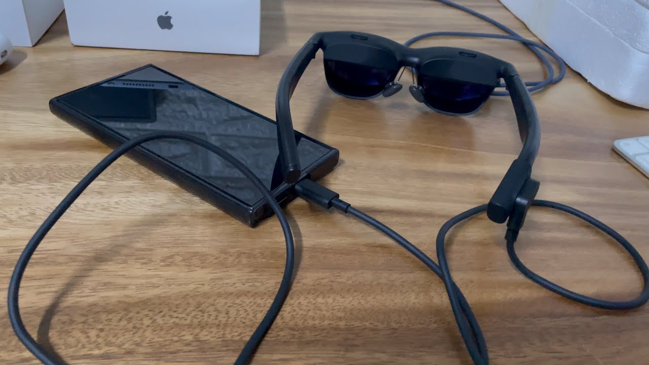 Samsung Galaxy S24 Ultra ใช้งาน Dex บน แว่น Viture Pro XR - YouTube