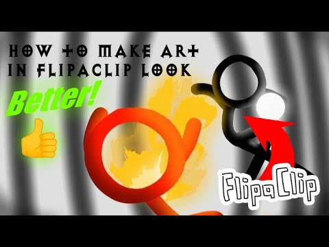 How to make your art in Flipaclip look Better! - YouTube