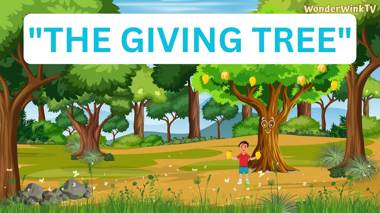 The Giving Tree|Tree's Sacrifice| Tree Story| English story| Tyagi ped ...