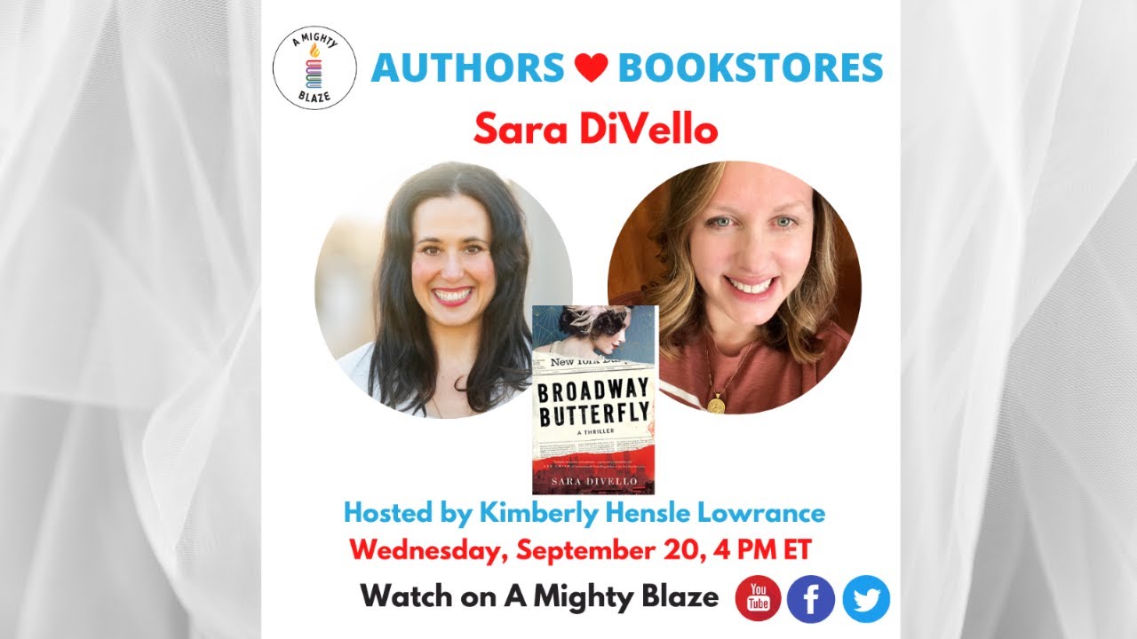 Authors Love Bookstores welcomes Sara DiVello - YouTube