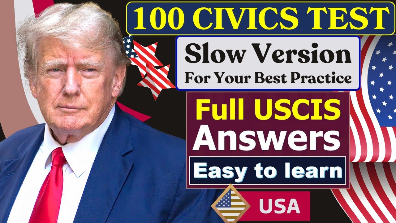 2024 Random 100 Civics Questions and Answers: U.S. Citizenship ...
