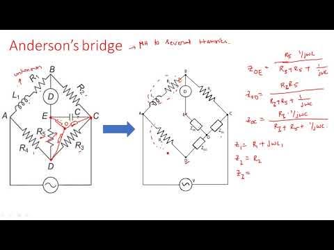 Anderson's bridge | Electrical Instruments ( EIM ) | Lec - 57 - YouTube
