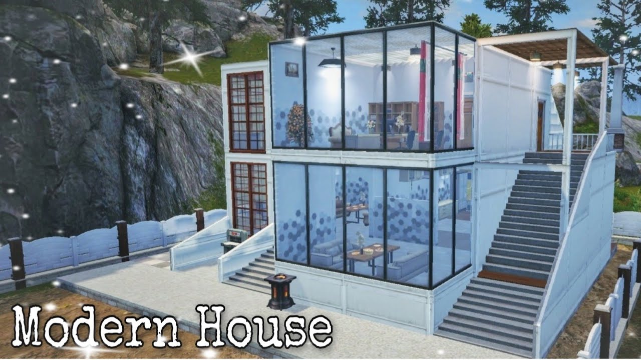 LifeAfter - Tutorial build Modern house, manor 6 ke atas by ...