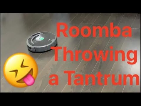 Roomba Vacuum Throwing a Tantrum | @VenturesFan - YouTube