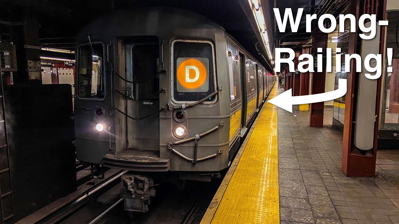 D Trains Ending/Starting Service at Herald Square - YouTube