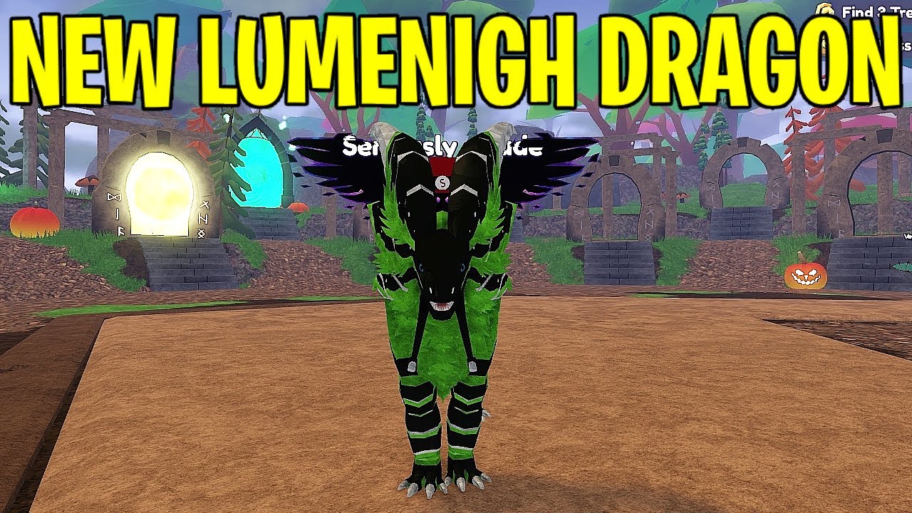 NEW LUMENIGH DRAGON SHOWCASE IN DRAGON ADVENTURES ROBLOX! - YouTube