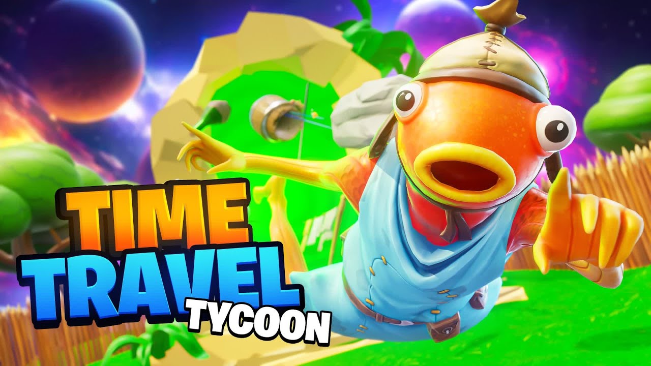 GUIDE TIME TRAVEL TYCOON MAP FORTNITE CREATIVE - TELEPORT TO THE FUTURE ...