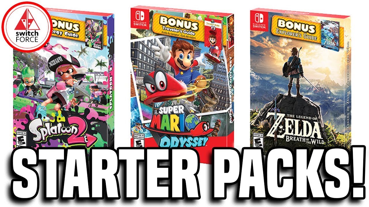 Nintendo Announces Starter Packs for Its Biggest Games - YouTube