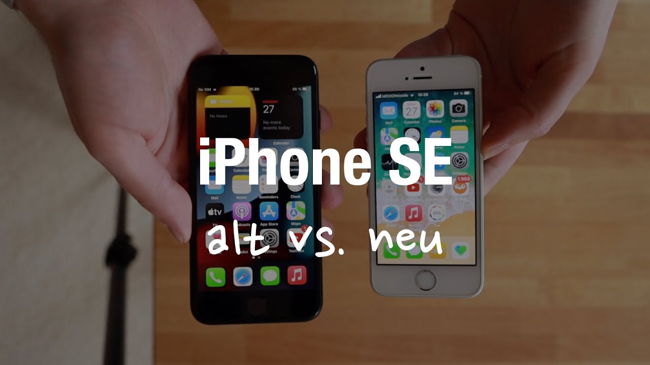 Apple iPhone SE Alt vs. Neu - Lohnt sich ein Umstieg zur 3. Generation ...