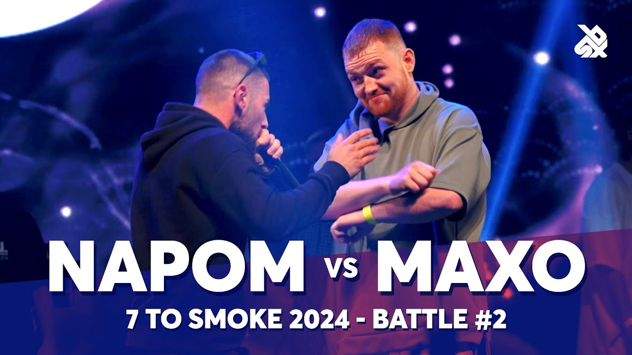 NAPOM 🇺🇸 vs MAXO 🇧🇬 | GRAND BEATBOX BATTLE 2024: 7 To Smoke | Battle 2 ...