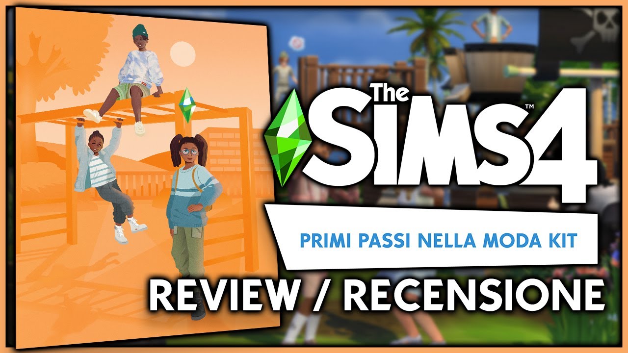 PRIMI PASSI NELLA MODA KIT REVIEW / RECENSIONE THE SIMS 4 ITA NEWS&INFO! - YouTube