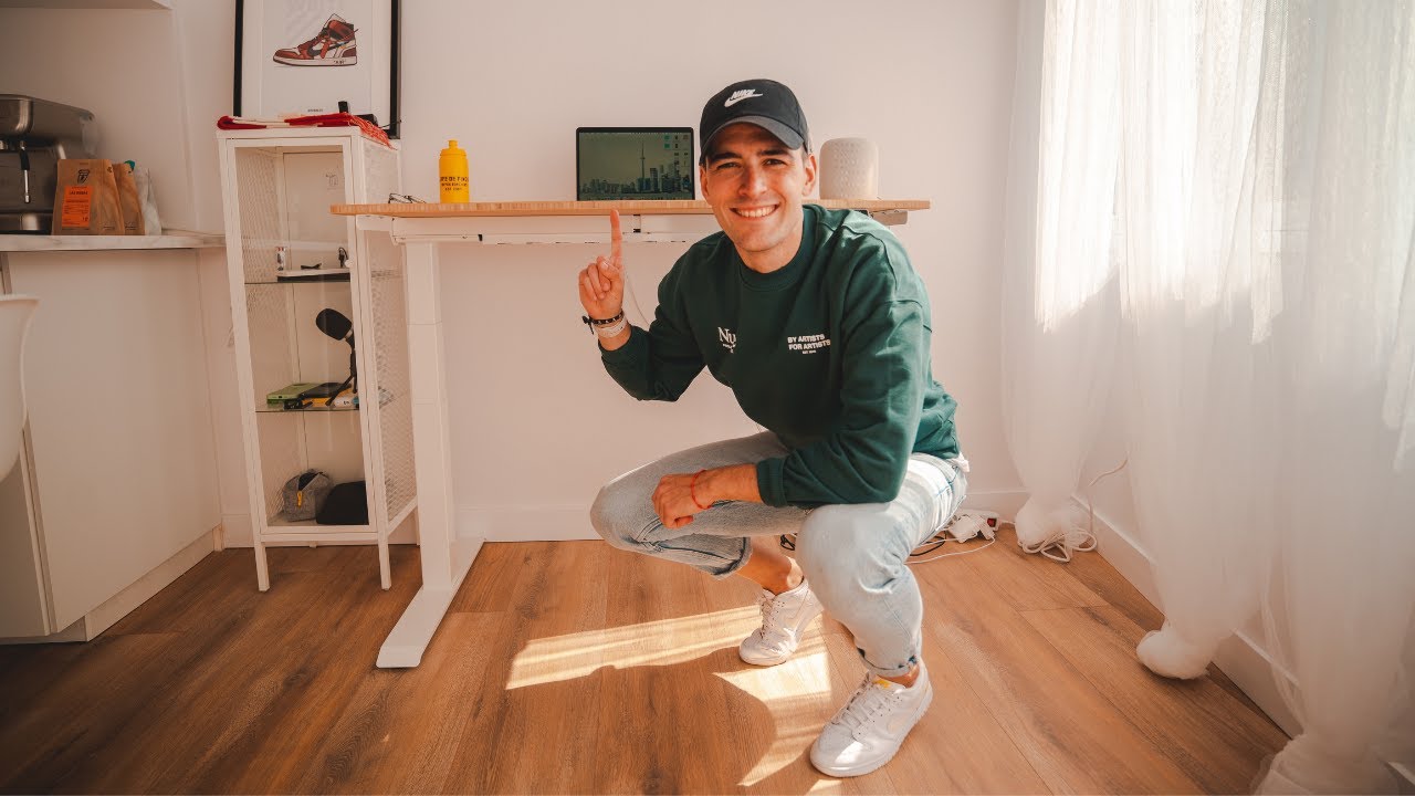 CONSTRUYENDO mi NUEVO ESCRITORIO TECH 💻 - YouTube