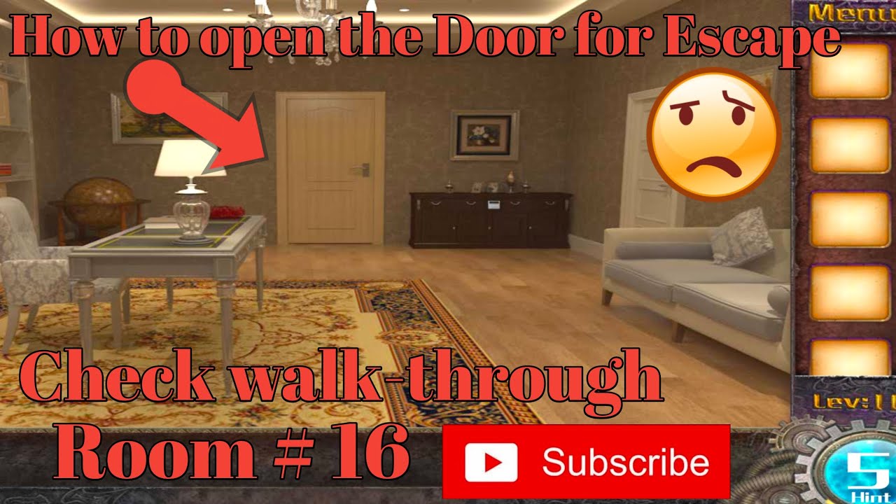 Escape Game 50 rooms 1 Room 16 Walkthrough in Urdu || escape game 50 ...