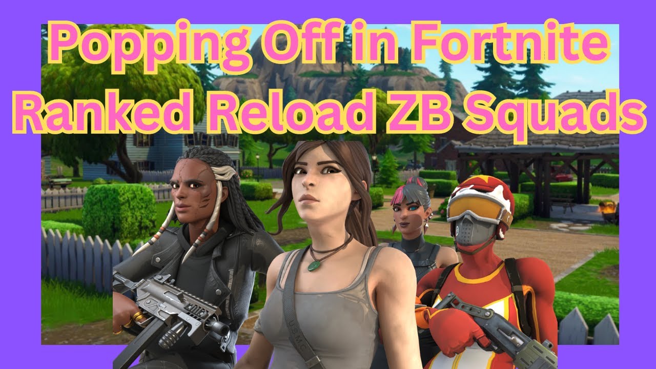 Fortnite Ranked Reload Zero Builds Awesome Teamwork popping off - YouTube