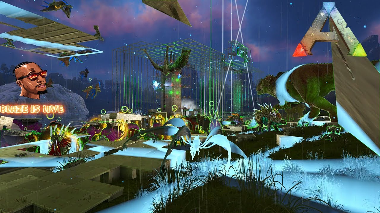 PULLED UP TO THE OPPS GREEN OB | Ark Survival Official Xbox PVP - YouTube