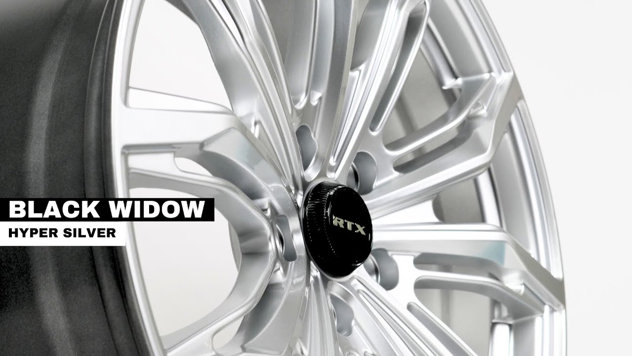 Black Widow Hyper Silver | RTX Wheels - YouTube