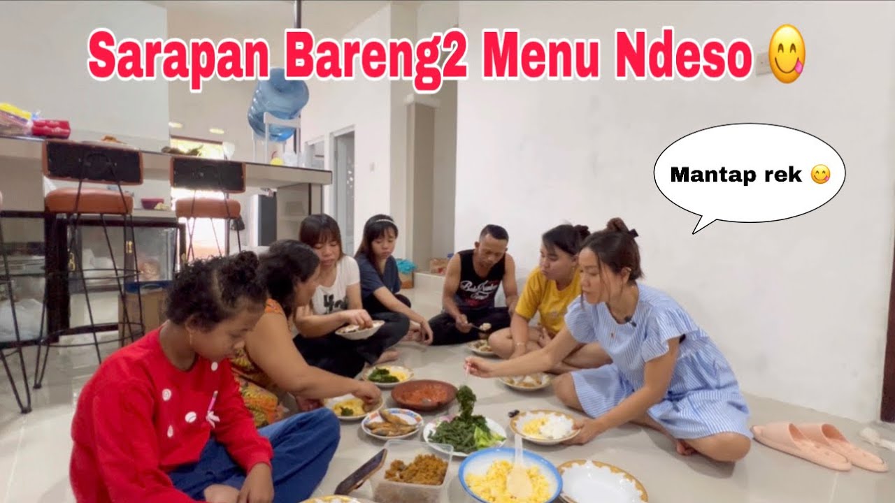 Sarapan Bareng2 Menu Ndeso!! Sebelum & Sesudah Sumber Maron - YouTube