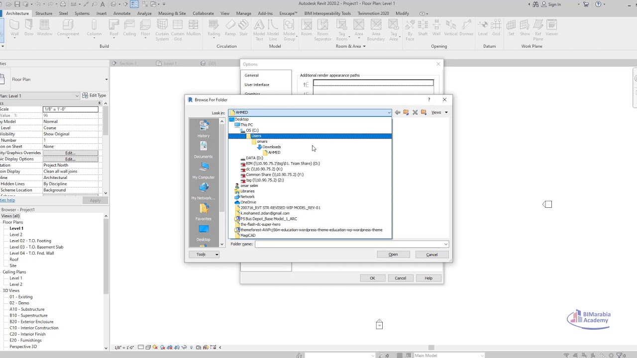 Adding Textures Folder into Revit - YouTube
