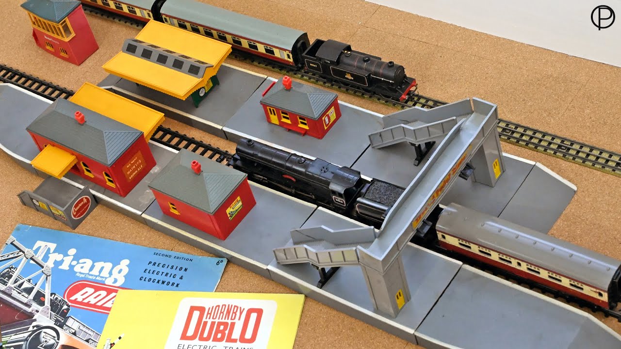 A few Station parts from Tri-ang Railways & Hornby Dublo - YouTube
