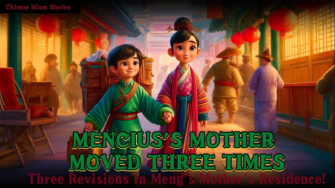 Chinese idiom,Mencius' Mother Moved Three Times，The Three Moves of ...