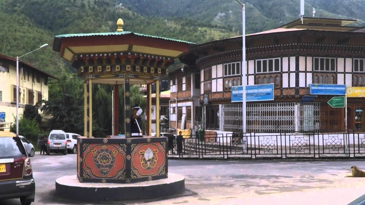 Thimphu Traffic Control - YouTube