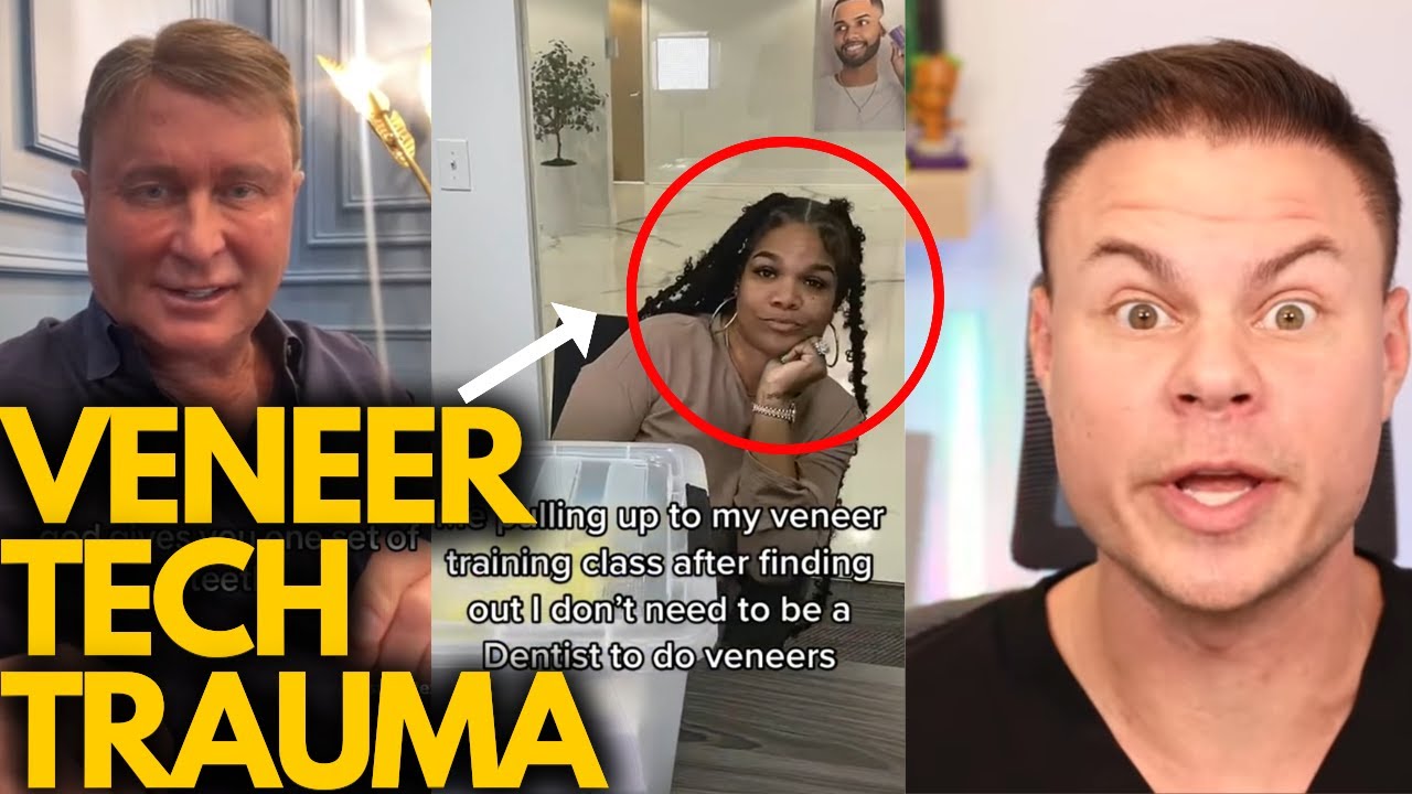 EXPOSING the DANGERS of Tiktok VENEER Techs - YouTube
