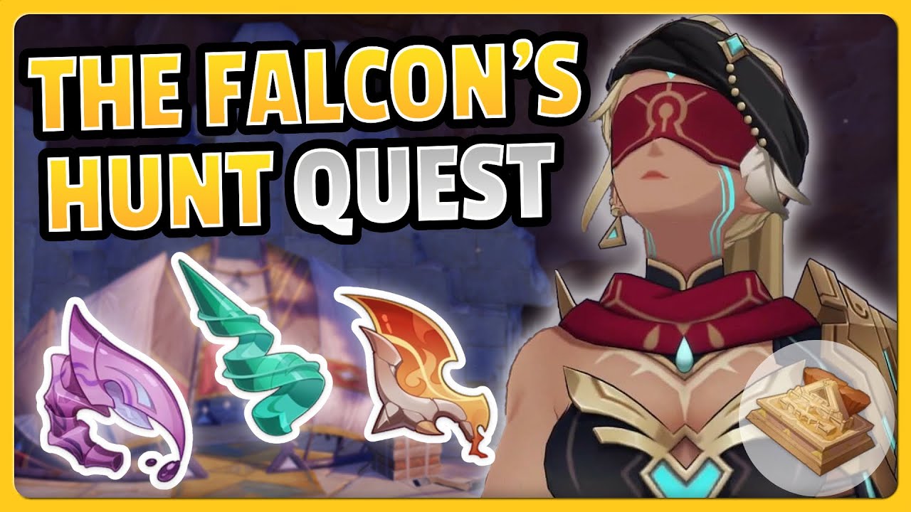 The Falcon's Hunt World Quests (SpeedRun) | Genshin Impact - YouTube