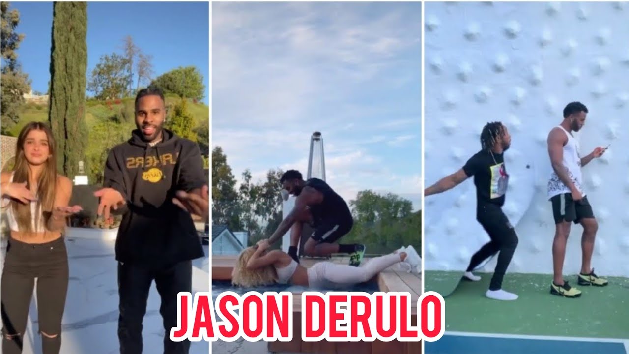 Jason Derulo tiktok Compilation - YouTube