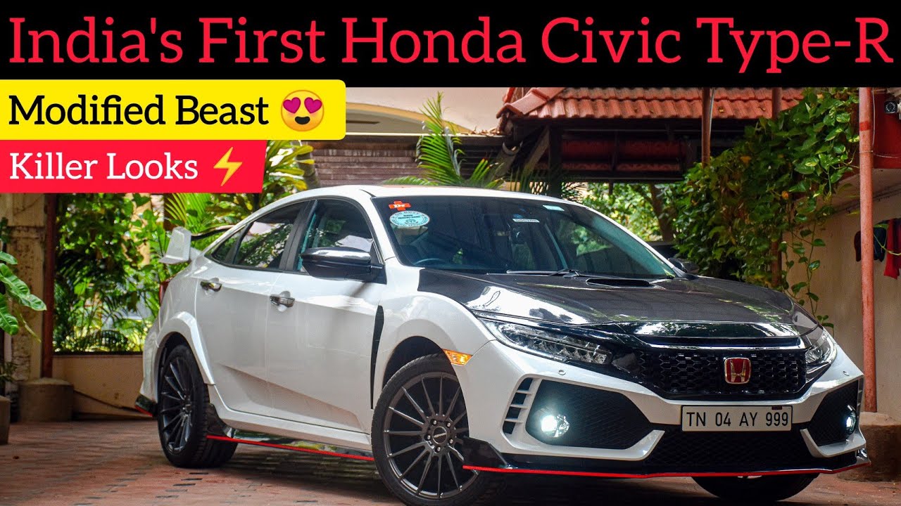 India's First Honda Civic Type R 🔥 | Indonesia Imported ⚡ - YouTube