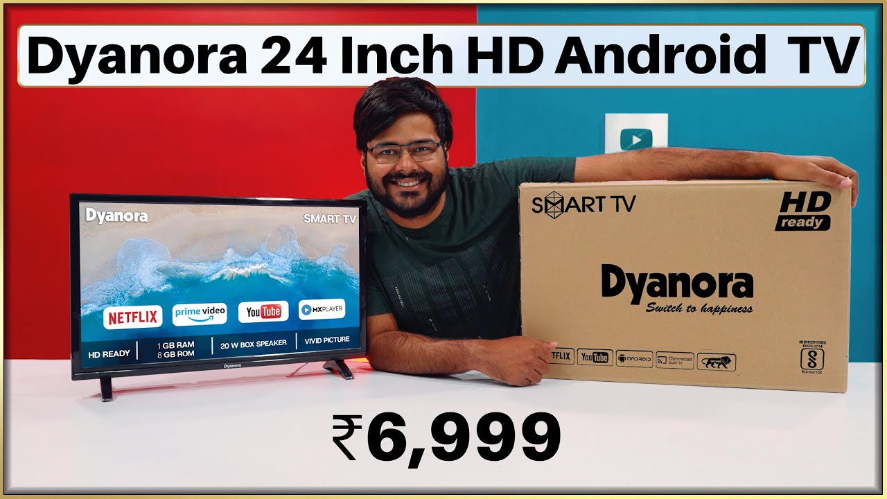 Unboxing & Review: Dyanora's 24" Android Based TV - Big Features in a ...