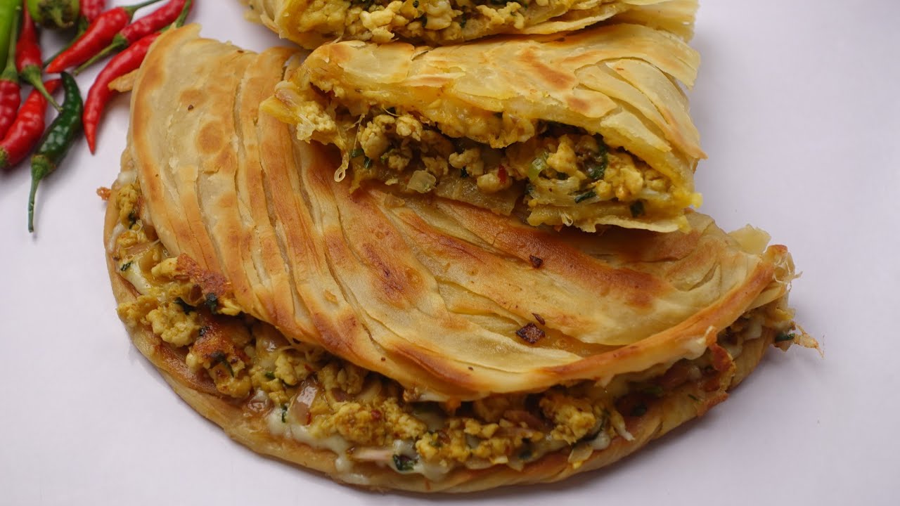 Chicken Lacha Paratha By Recipes of the world - YouTube