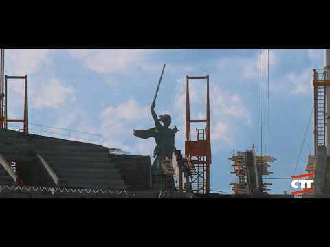 Как строился стадион «Волгоград Арена», показали на видео