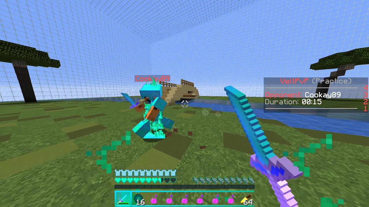 Cookay 1v1ing me on VeltPVP - YouTube