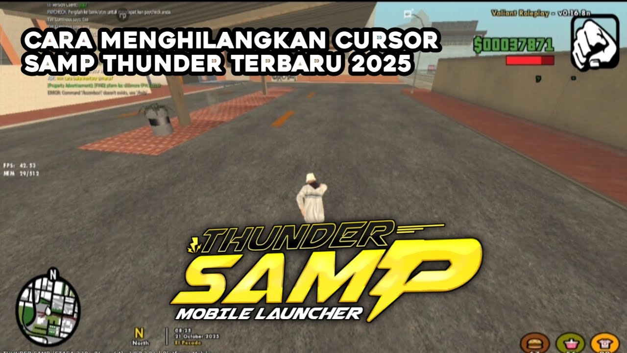 CARA MENGHILANGKAN CURSOR SAMP THUNDER TERBARU 2025 - YouTube