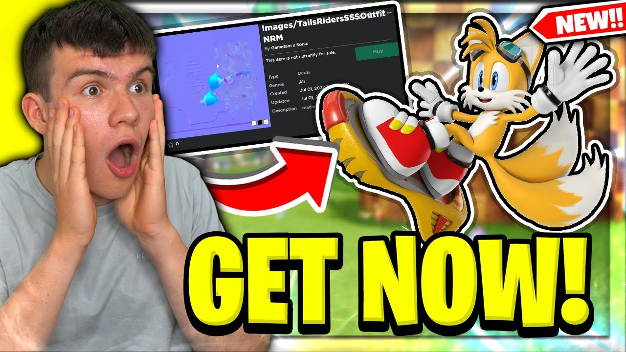 How To Get *RIDERS TAILS* In Roblox Sonic Speed Simulator! CONFIRMED ...