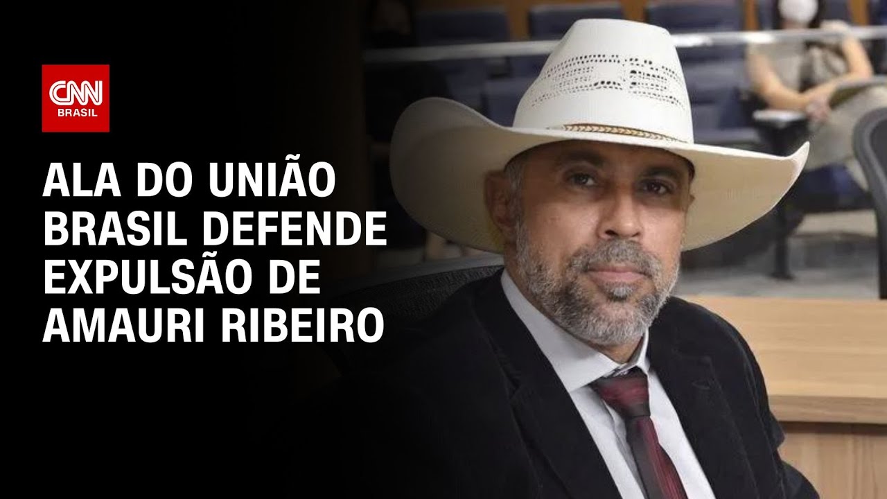 Ala do União Brasil defende expulsão de Amauri Ribeiro | LIVE CNN - YouTube