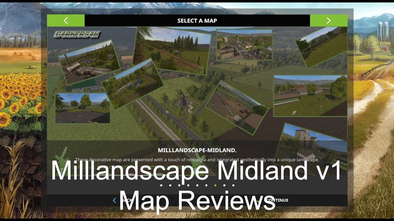 Farming Simulator 2017 | Map Reviews | Milllandscape Midland v1 - YouTube