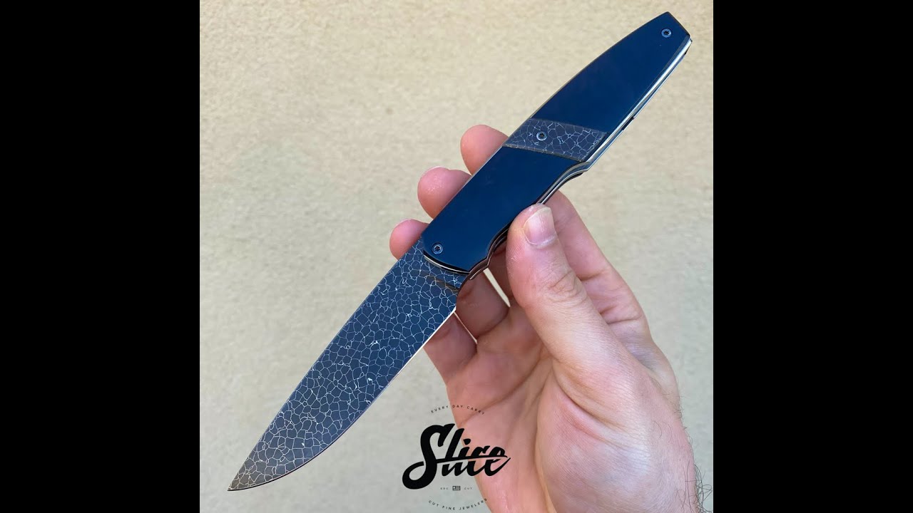 Clark Handmade Knives Gunstock - YouTube