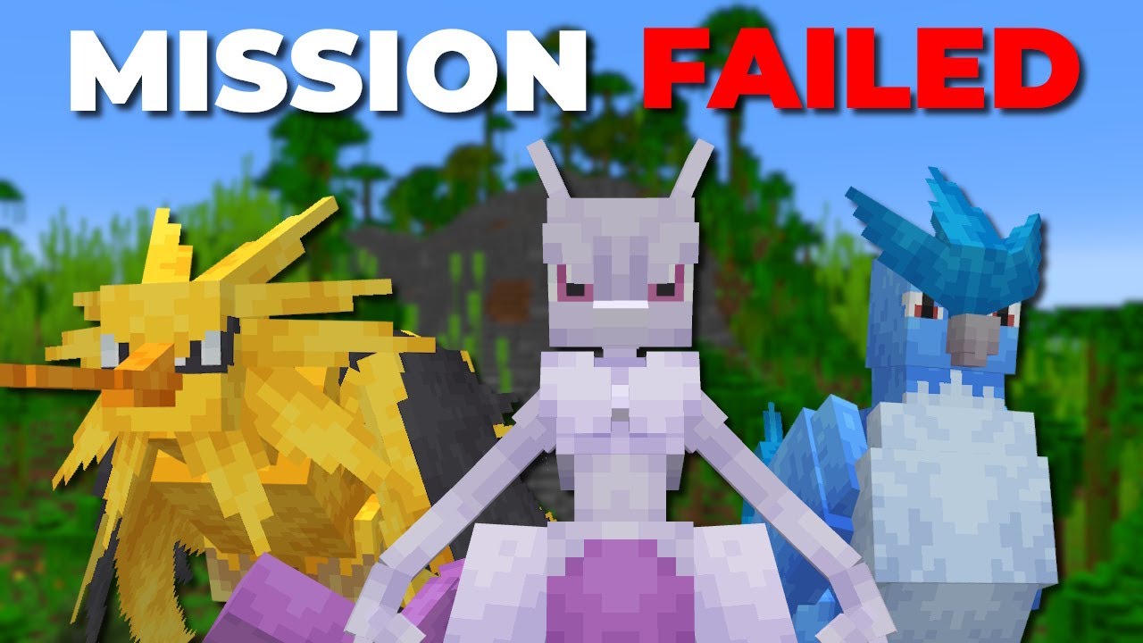 I FAILED to Catch the Legendary Pokemon in Cobblemon - YouTube