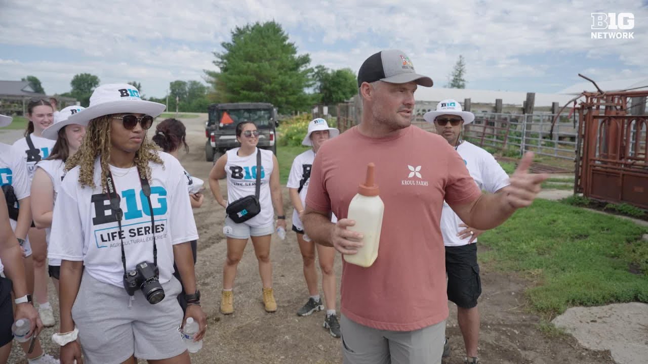Iowa's Matt Kroul | B1G Life: The Agricultural Experience - YouTube