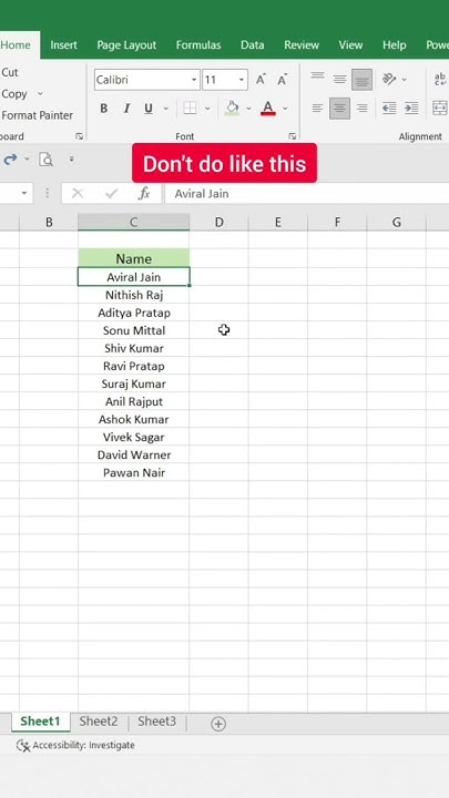 problem solving excel formula #excel #excelformula #tipsandtricks - YouTube