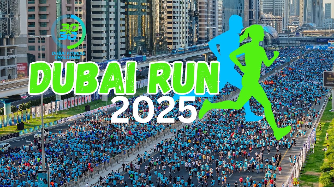 Dubai Run 2025 | Feet on the road, heart in Dubai ️ - YouTube