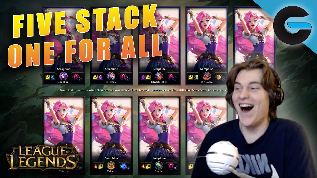 Having a full Team in One for All | League of Legends - YouTube