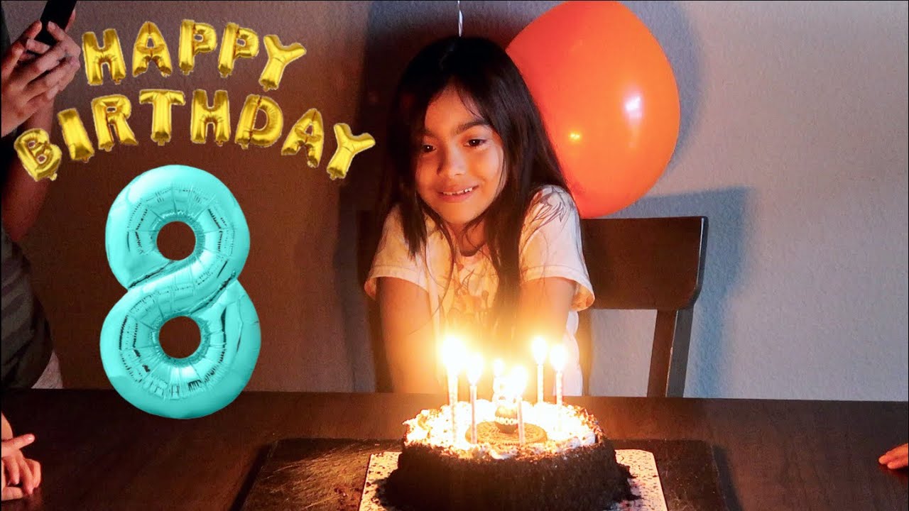 OUR DAUGHTERS 8TH BIRTHDAY! 🥳 - YouTube