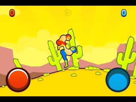 Wrestle Jump 2 Player Awesome point - YouTube