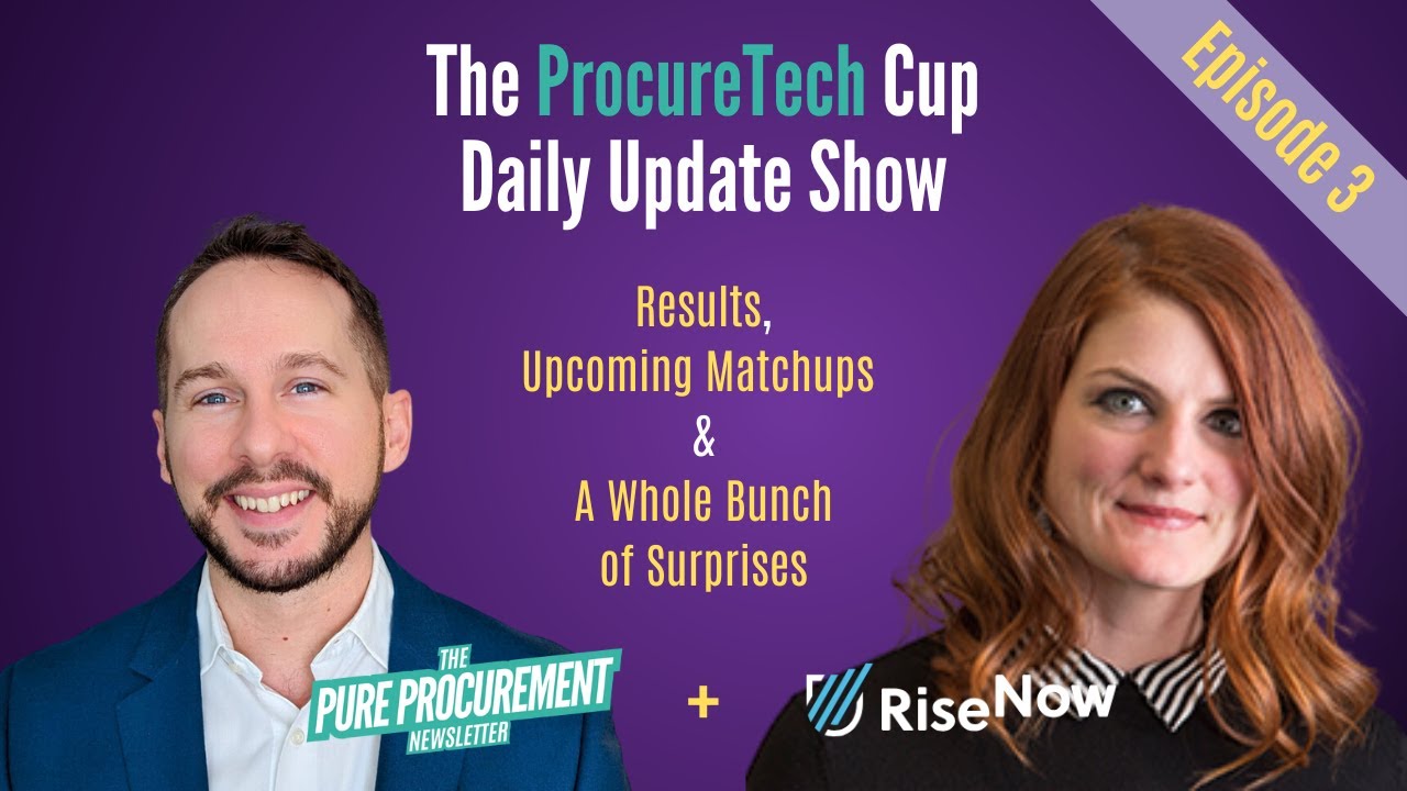 2025 ProcureTech Cup Daily Update Show : 3/12 - YouTube