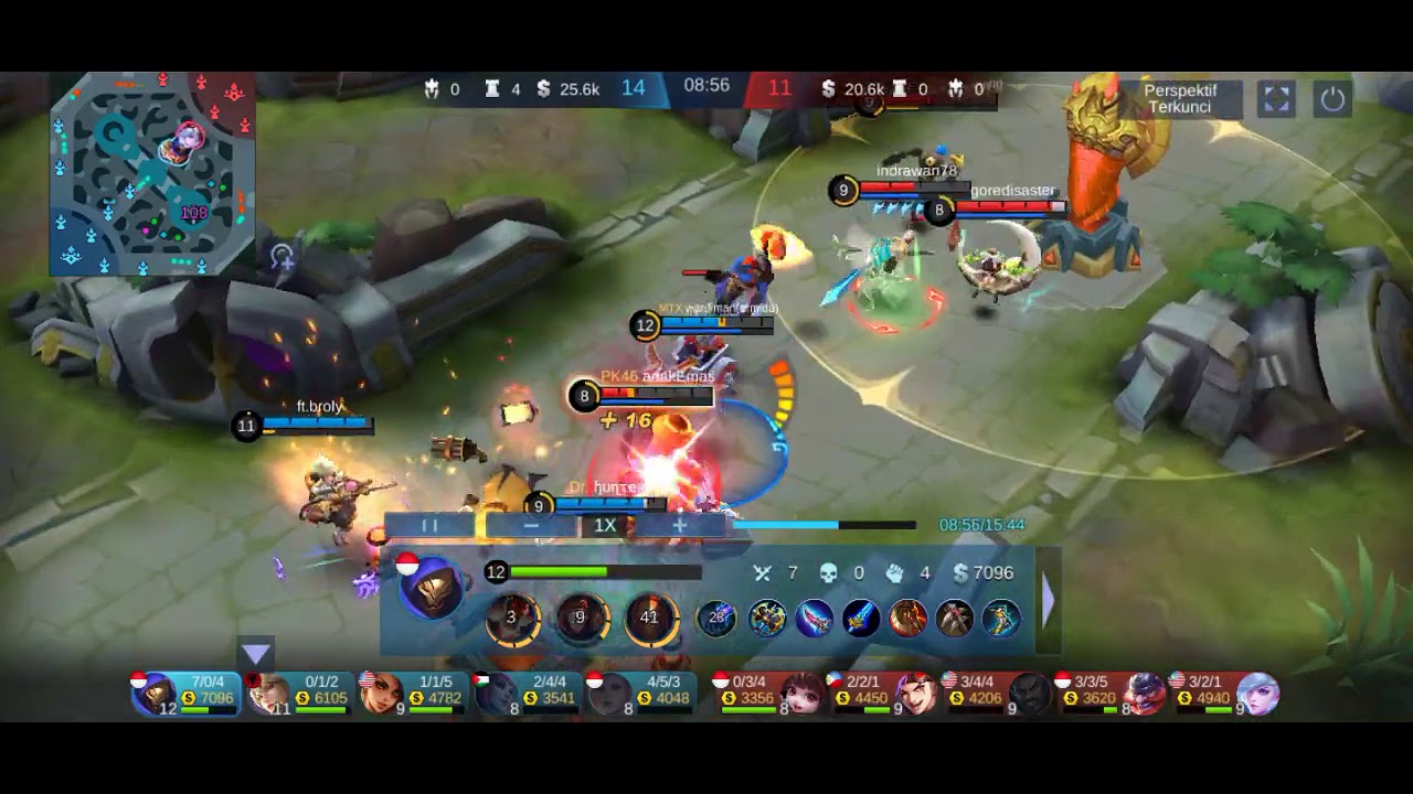 Mobile legends: victory Aldous.MVP/kill 16 - YouTube